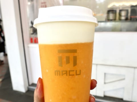【台湾】夏限定のマンゴーチーズスムージーが美味！ドリンク店「MACU 麻古茶坊」 | TABIZINE～人生に旅心を～