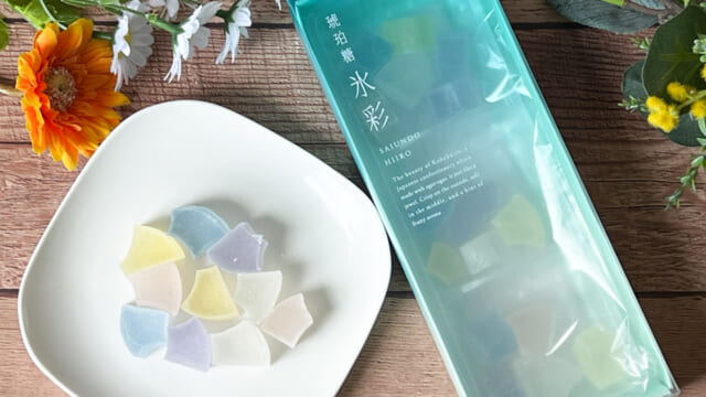 【今買うべき映え土産】宝石みたいに美しい老舗が作る琥珀糖「氷彩（ひいろ）」│島根・松江 | TABIZINE～人生に旅心を～