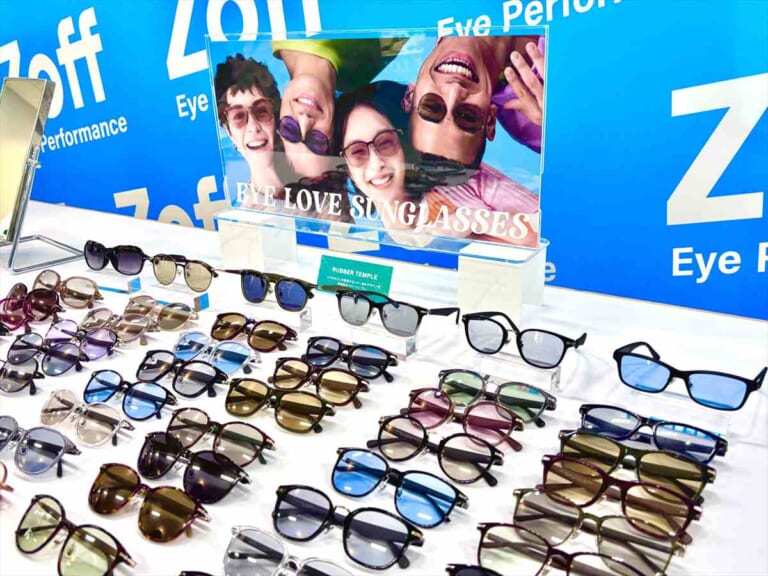 【この夏はZoffでサングラスデビュー】初心者おすすめ商品と選ぶポイントを教えてもらいました！ | TABIZINE～人生に旅心を～